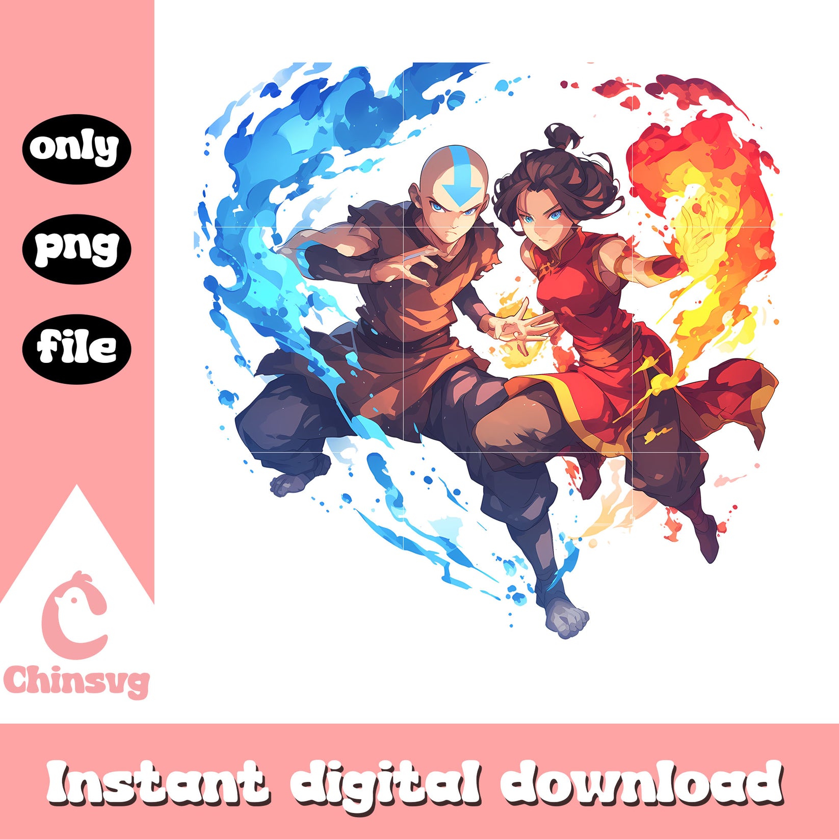 Aang and Azula png, Aang avatar png, avatar characters png – Chinsvg
