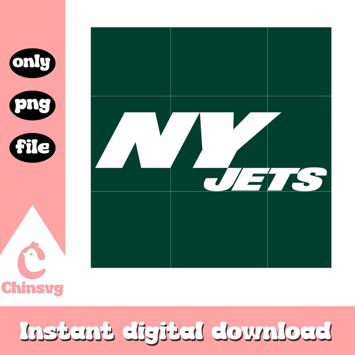 American football ny jets font clipart svg, retro new york jets logo s ...