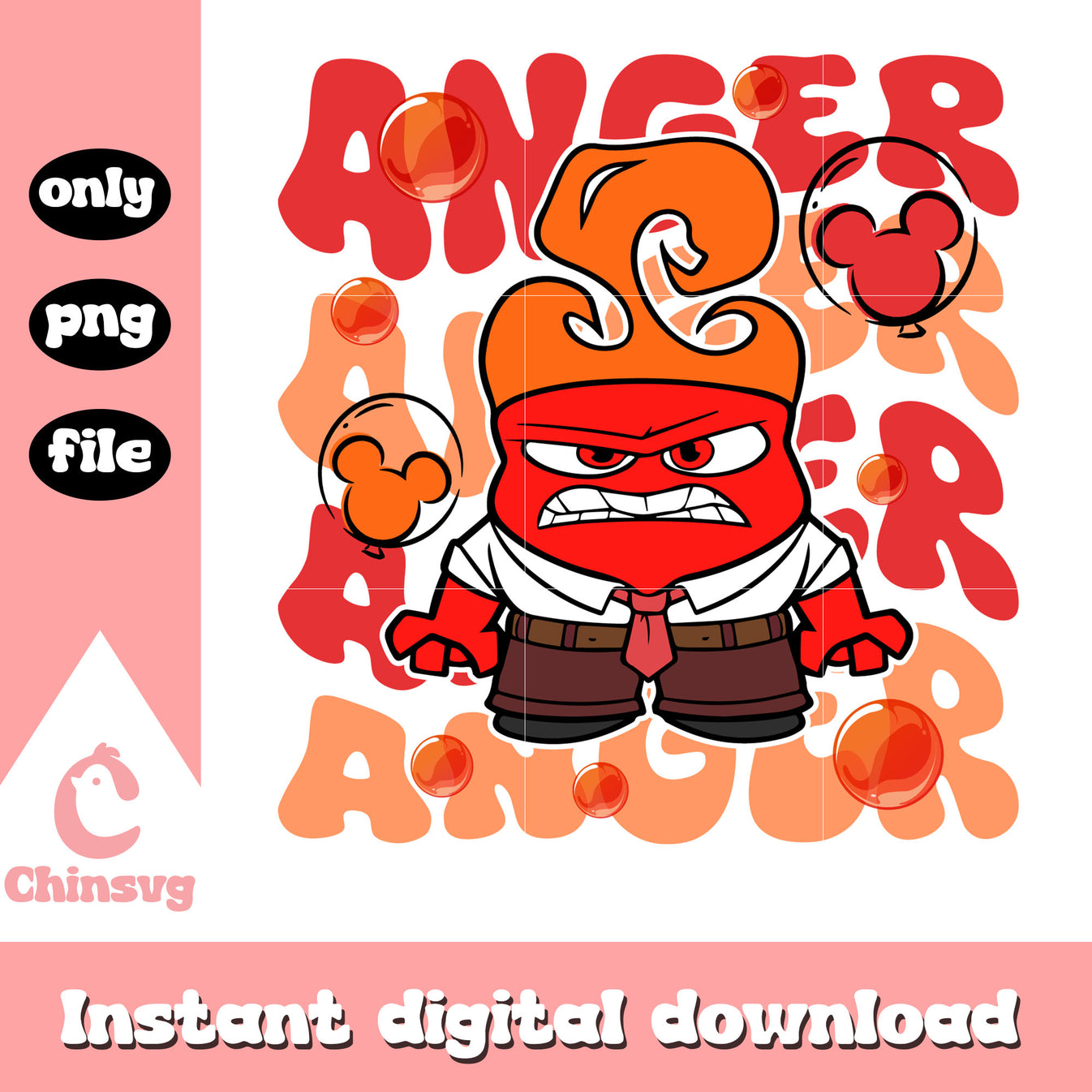 Anger character from inside out png, anger from inside out png – Chinsvg