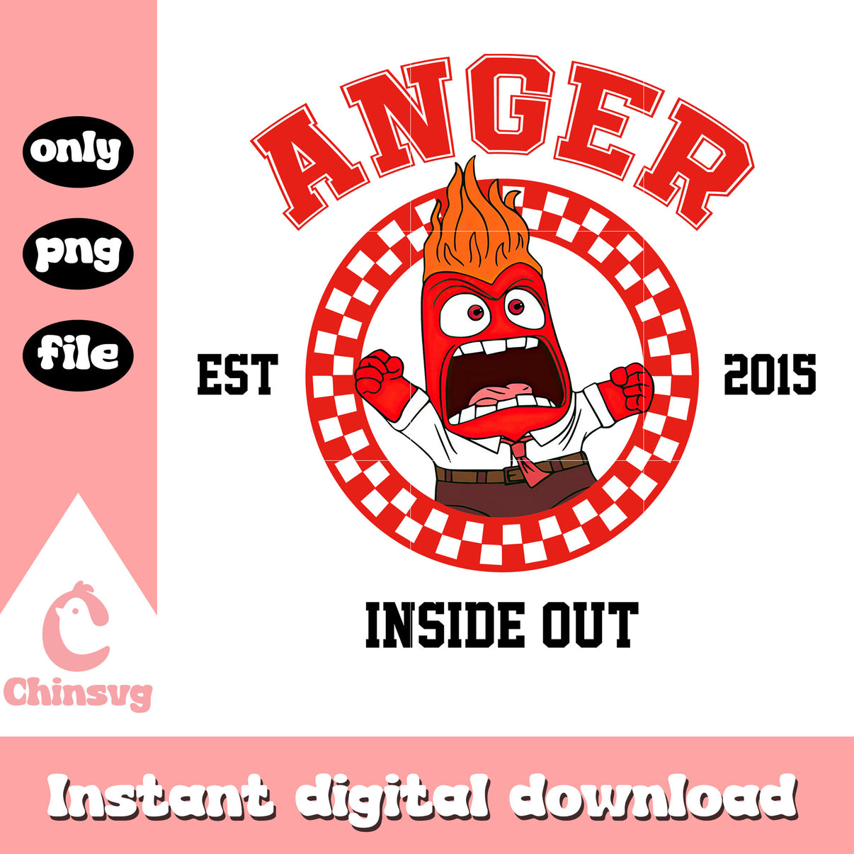 Anger est 2015 inside out png, inside out anger png, inside out 2 ange ...