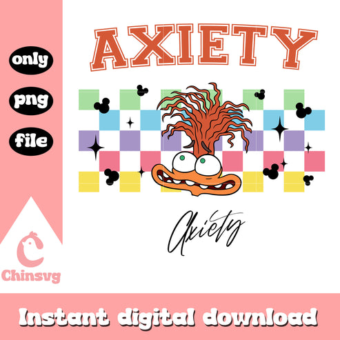 Anxiety face disney design png, inside out anxiety character png – Chinsvg