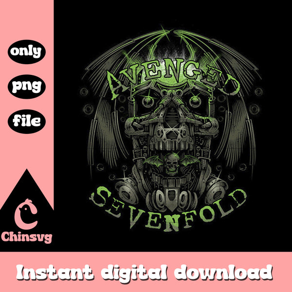 Avenged sevenfold symbol band design png, rock band png – Chinsvg