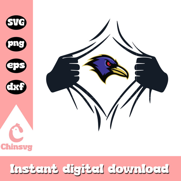 Baltimore ravens logo nfl team svg, logo design svg – Chinsvg