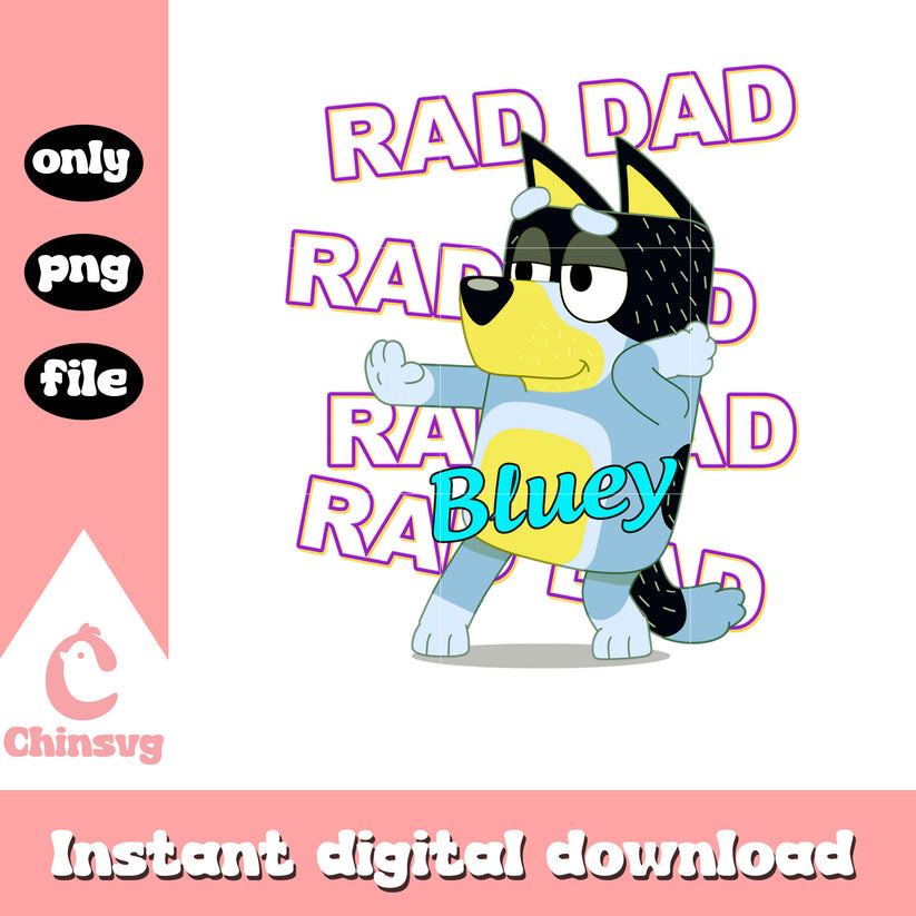 Bandit dance rad dad bluey png, dance mode png, bandit png – Chinsvg