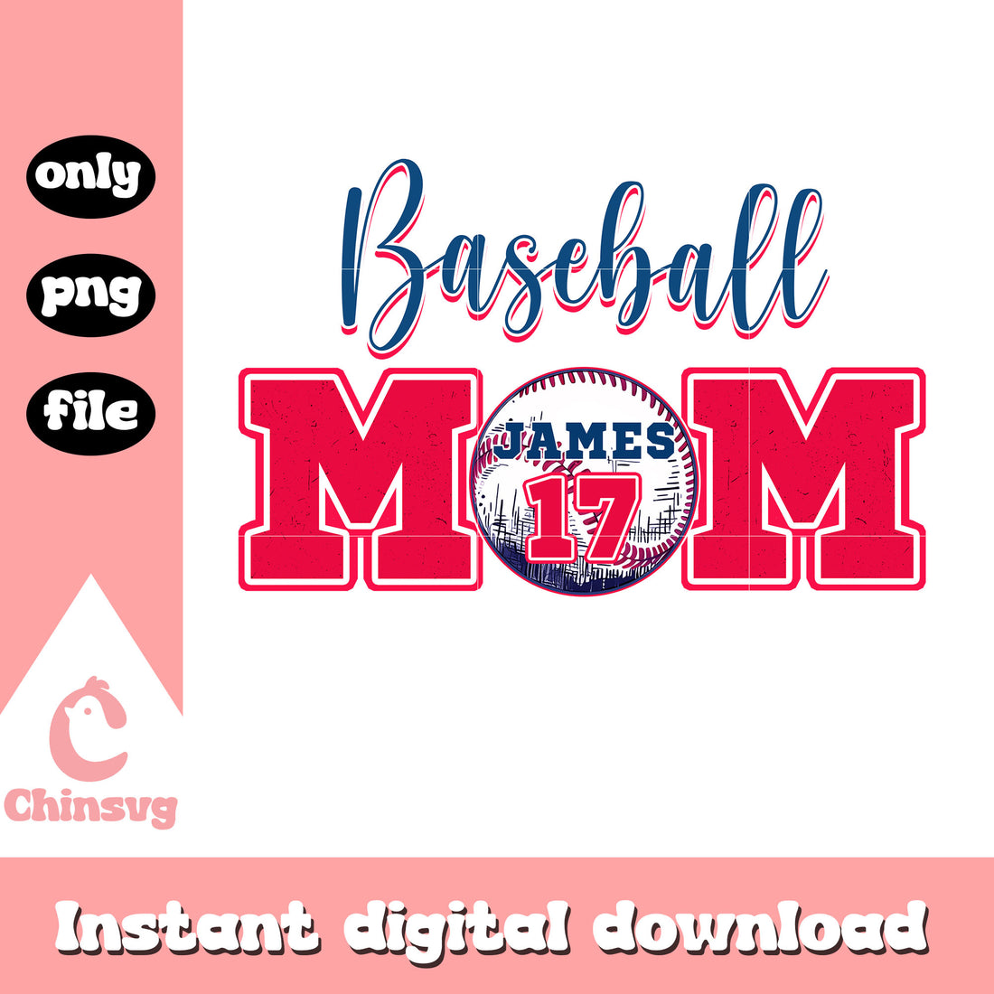 Baseball mom logo design png, baseball moms png, baseball png – Chinsvg