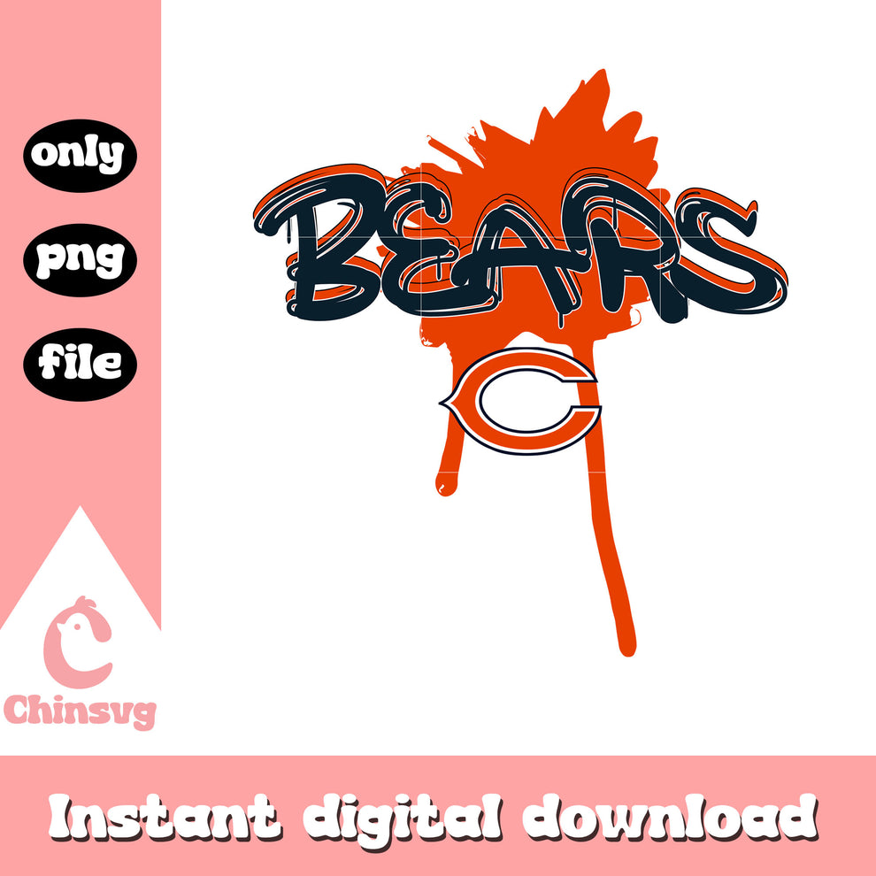 Bears team logo design png, Chicago Bears team png – Chinsvg
