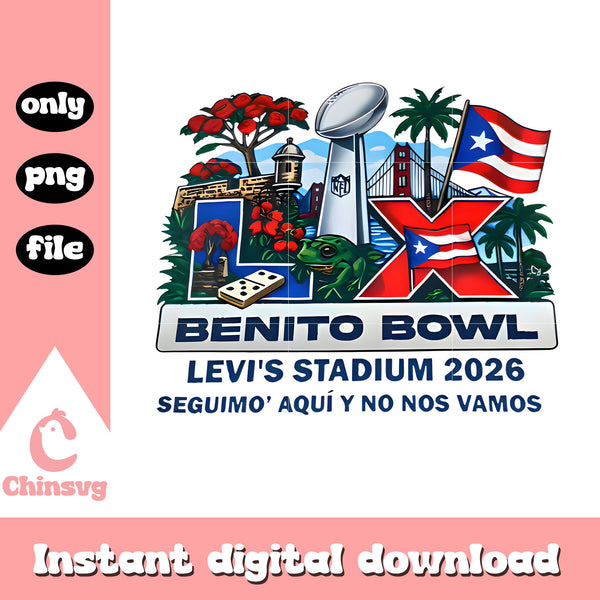 Benito bowl lavi's stadium 2026 png, super bowl lx png – Chinsvg