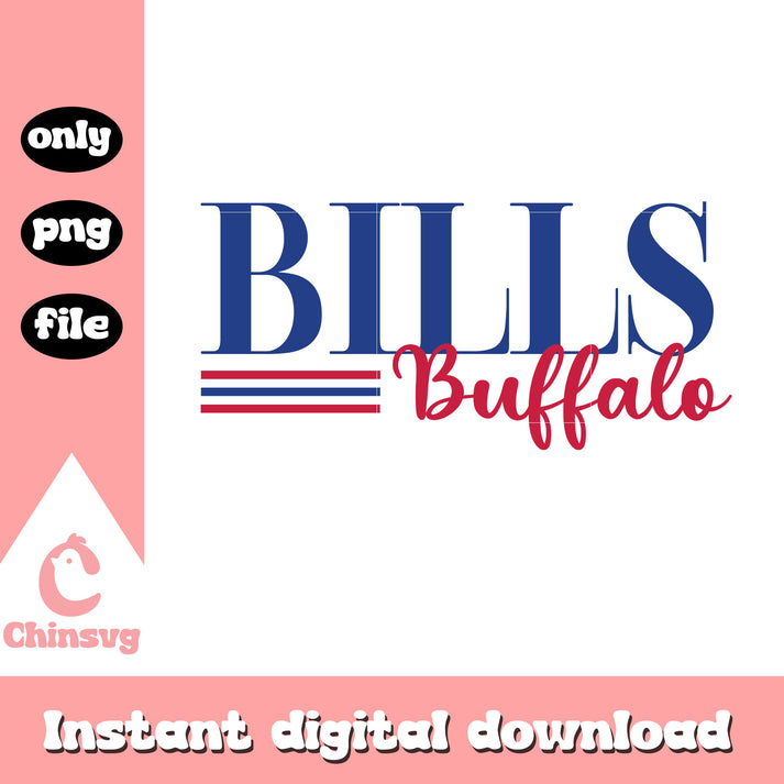 Bills buffalo font logo design svg, buffalo bills nfl svg – Chinsvg