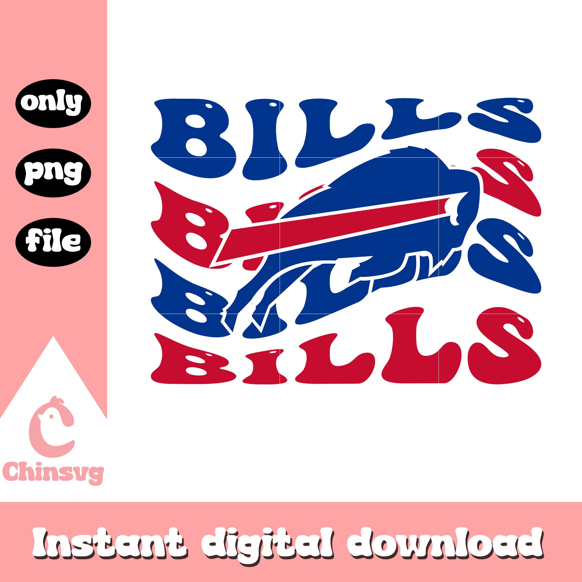 Bills wave font design png, Buffalo Bills team png – Chinsvg