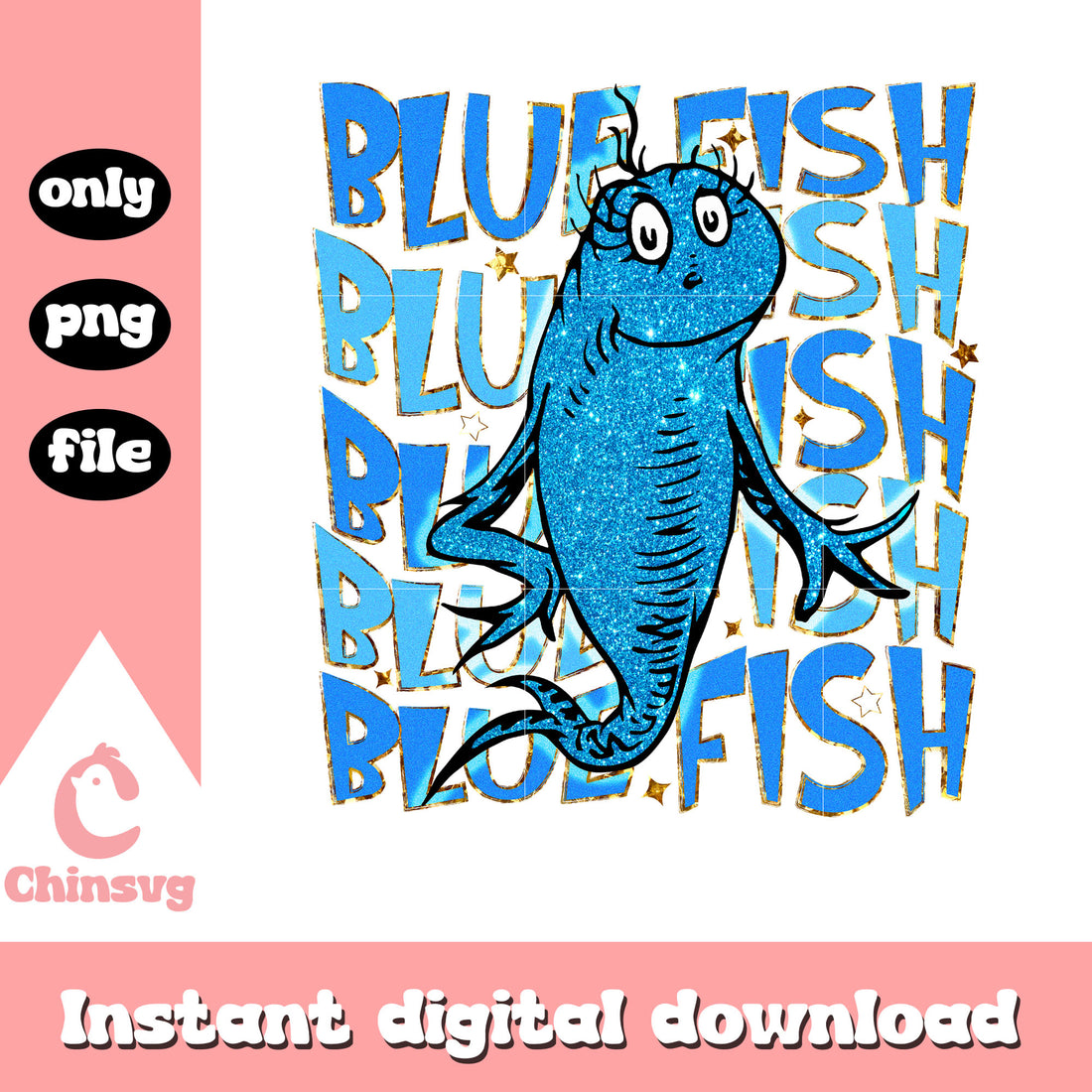 Blue fish dr seuss character png, blue fish png, dr seuss png – Chinsvg