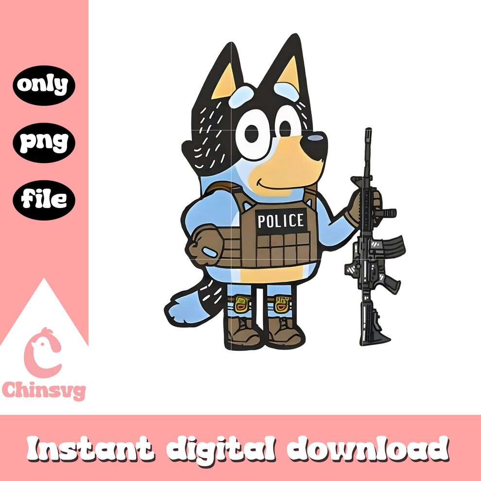 Bluey dad and gun png, bluey army episode png, bluey dad png – Chinsvg