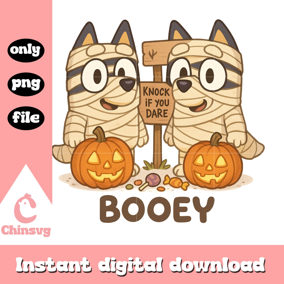 Boozy mummy knock if you dare design png, mummy halloween decorations ...