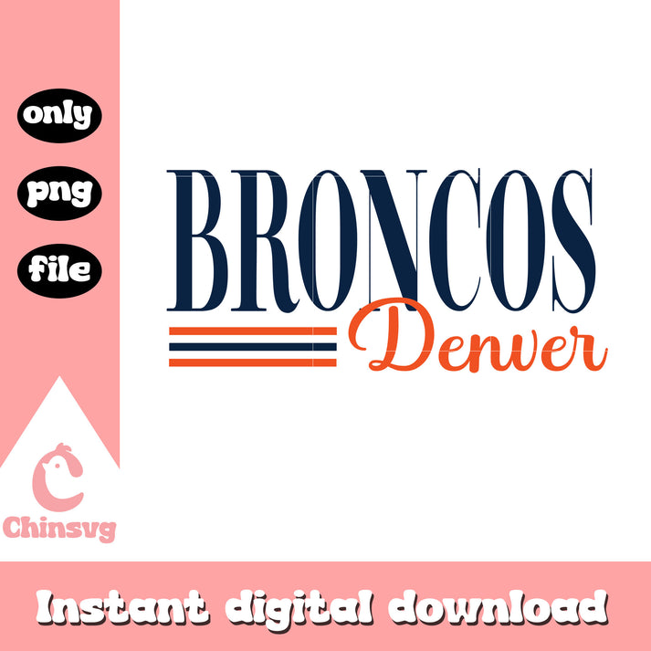 Broncos denver font logo design svg, denver broncos nfl svg – Chinsvg