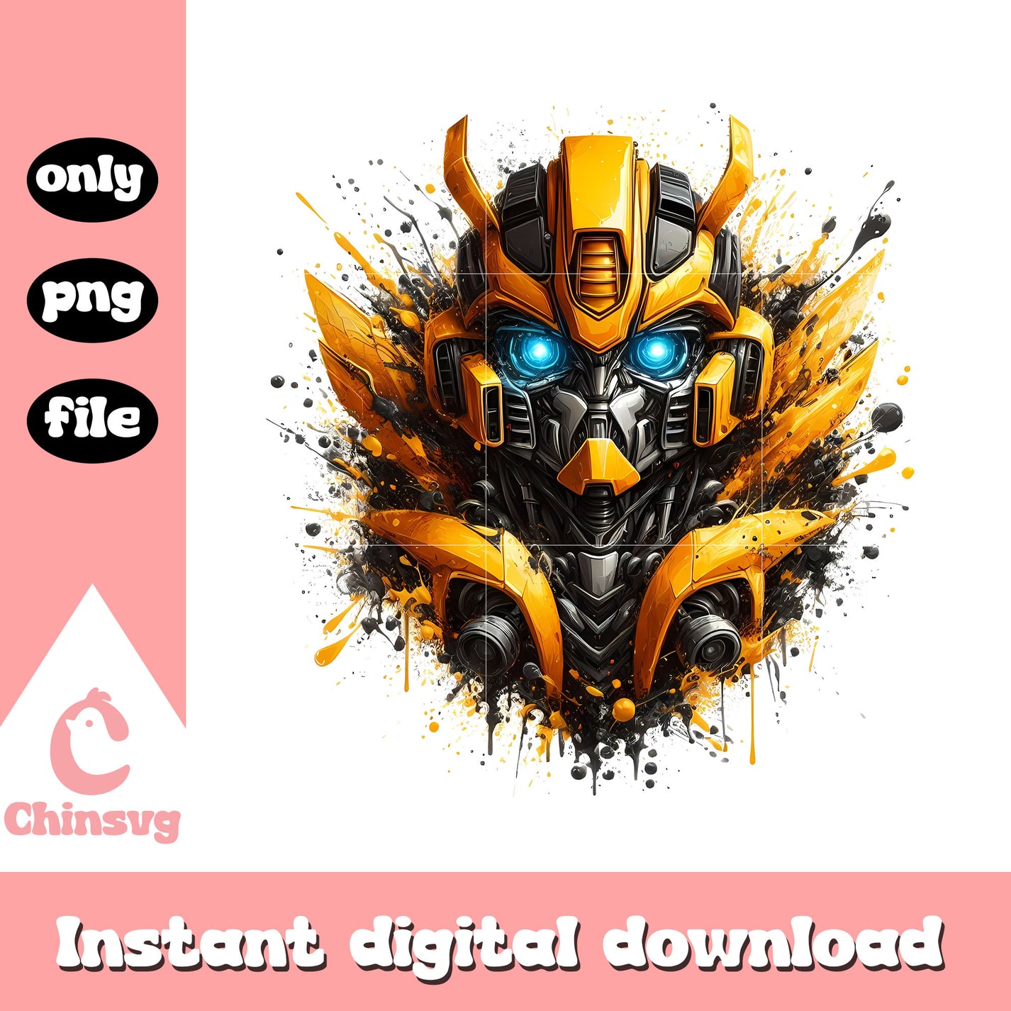 Bumblebee cartoon character design png, transformer cartoon png – Chinsvg