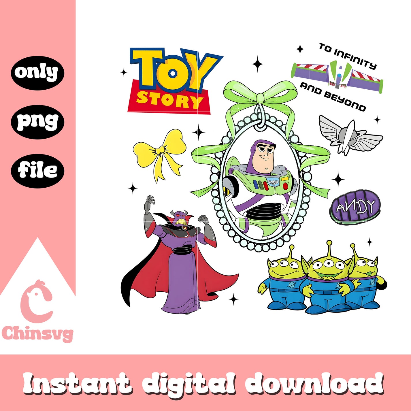 Buzz lightyear mirror coquette png, buzz toy story png – Chinsvg