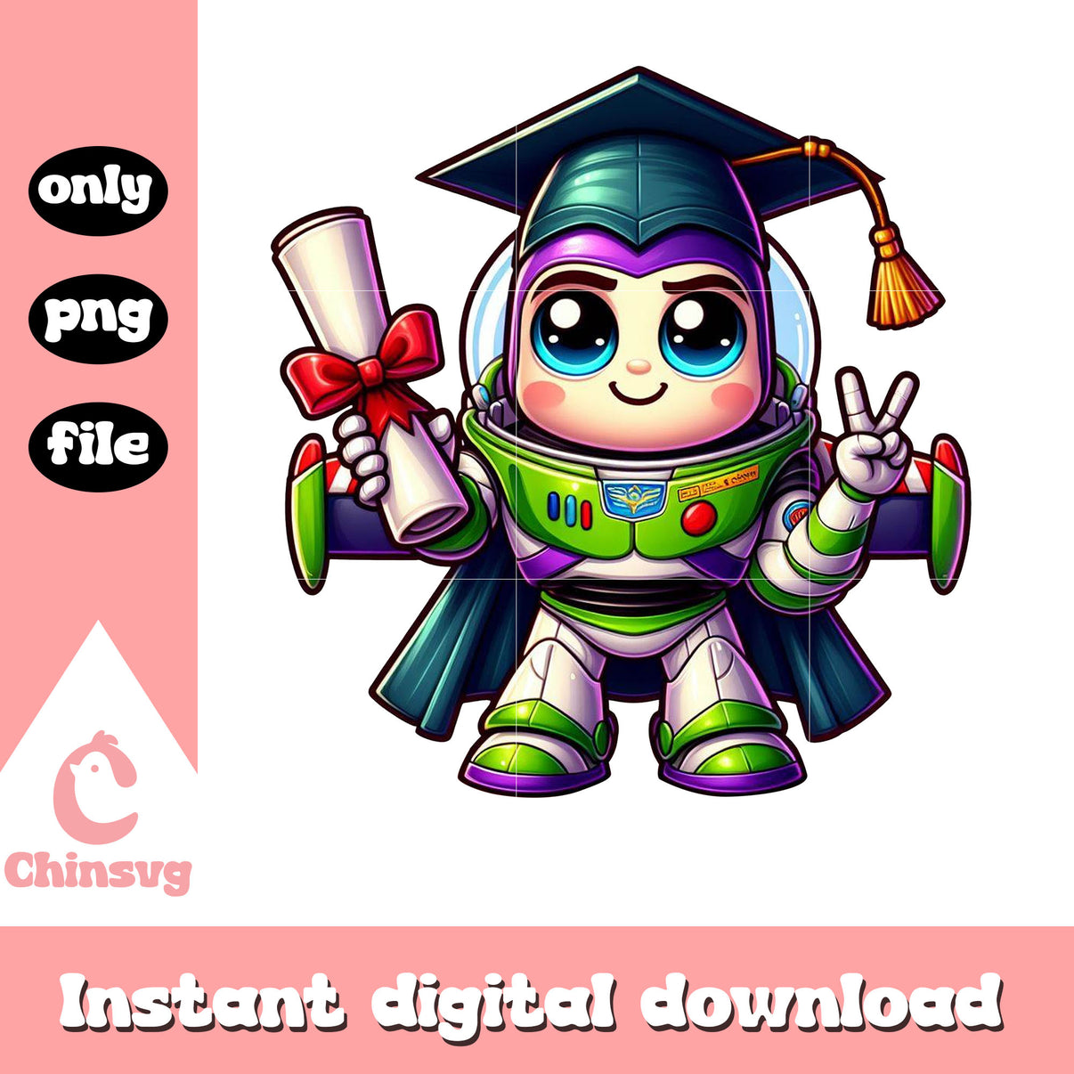 Buzz lightyear toy story graduation design png, buzz lightyear png ...