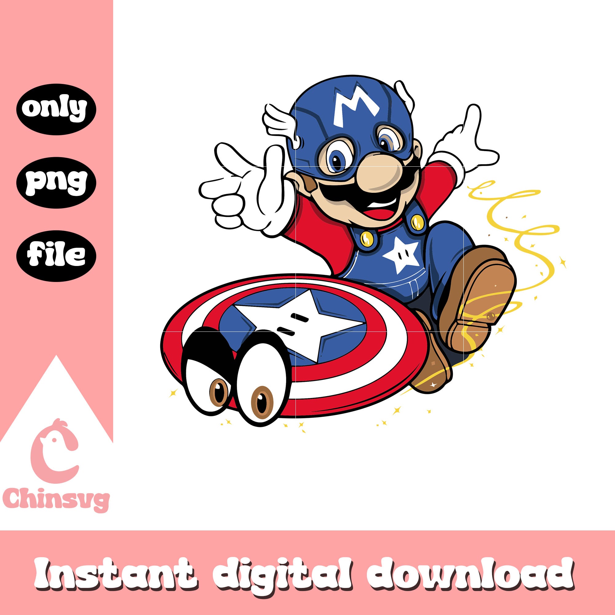 Captain america mario png, cast of the super mario bros movie svg – Chinsvg