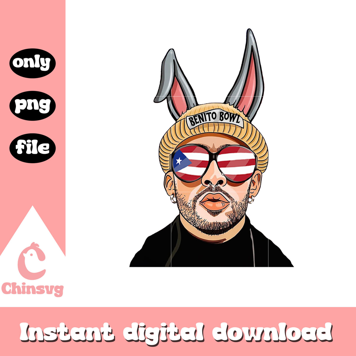 Cartoon benito bowl bunny png, super bowl halftime show png – Chinsvg