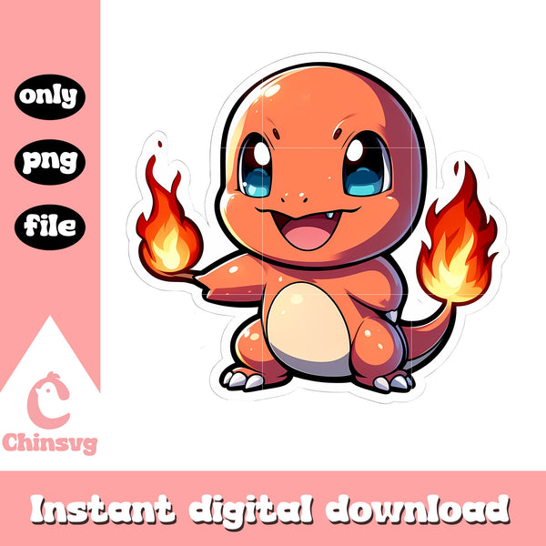 Charmander cute clipping png, Charmander png, pokemon png – Chinsvg