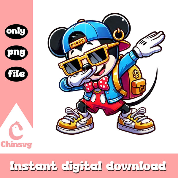 Chibi minnie dabbing back to school design png, minnie disney png – Chinsvg