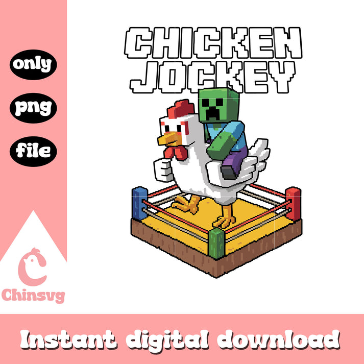 Chicken jockey zombie design png, minecraft chicken jockey png – Chinsvg