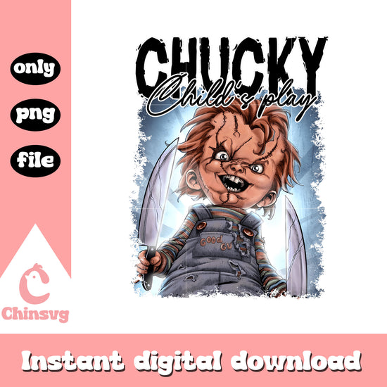 Chucky child's play drawing picture design png, chucky art png – Chinsvg