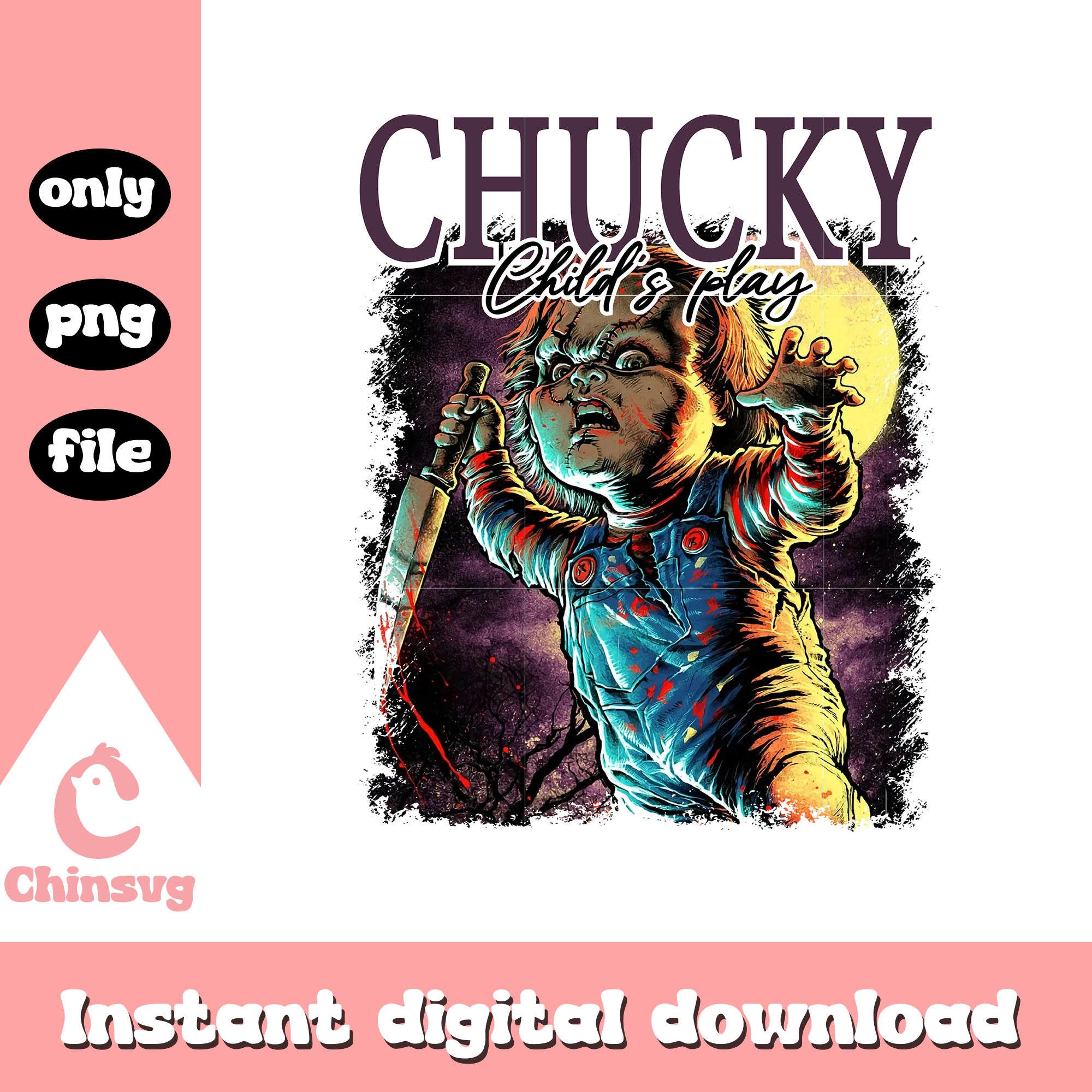 Chucky child's play poster png, chucky creepy child png – Chinsvg