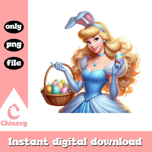 Cinderella disney princess bunny png, disney easter png, bunny png ...