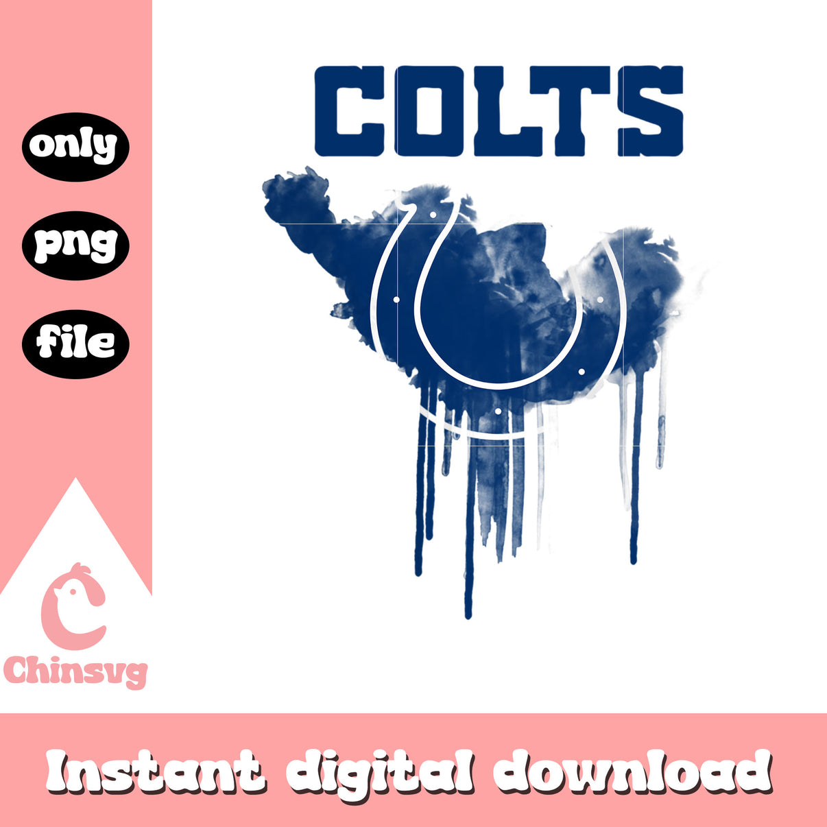 Colts nfl logo design png, Indianapolis Colts football png – Chinsvg