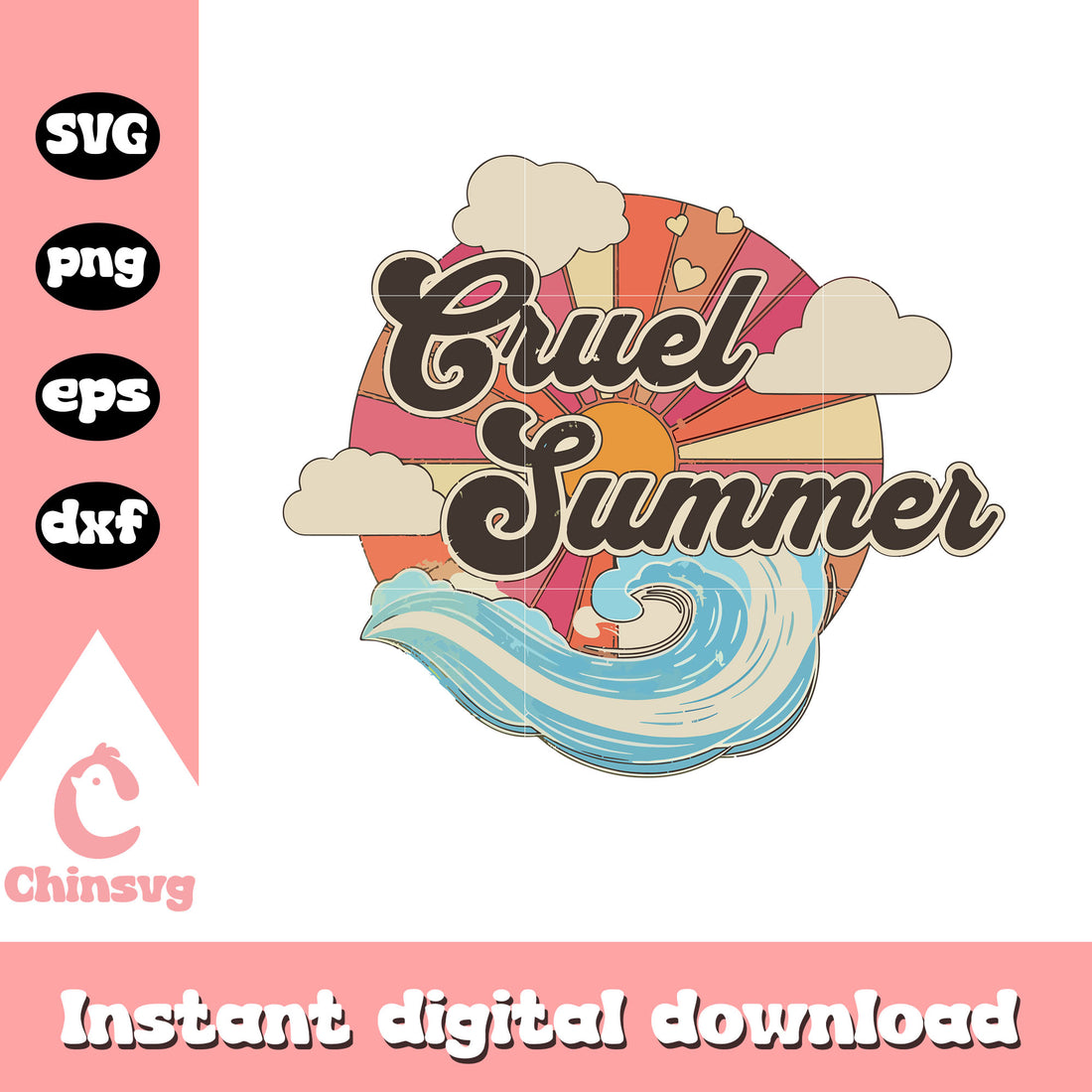 Cruel summer logo svg, logo design svg, Taylor Swift svg – Chinsvg