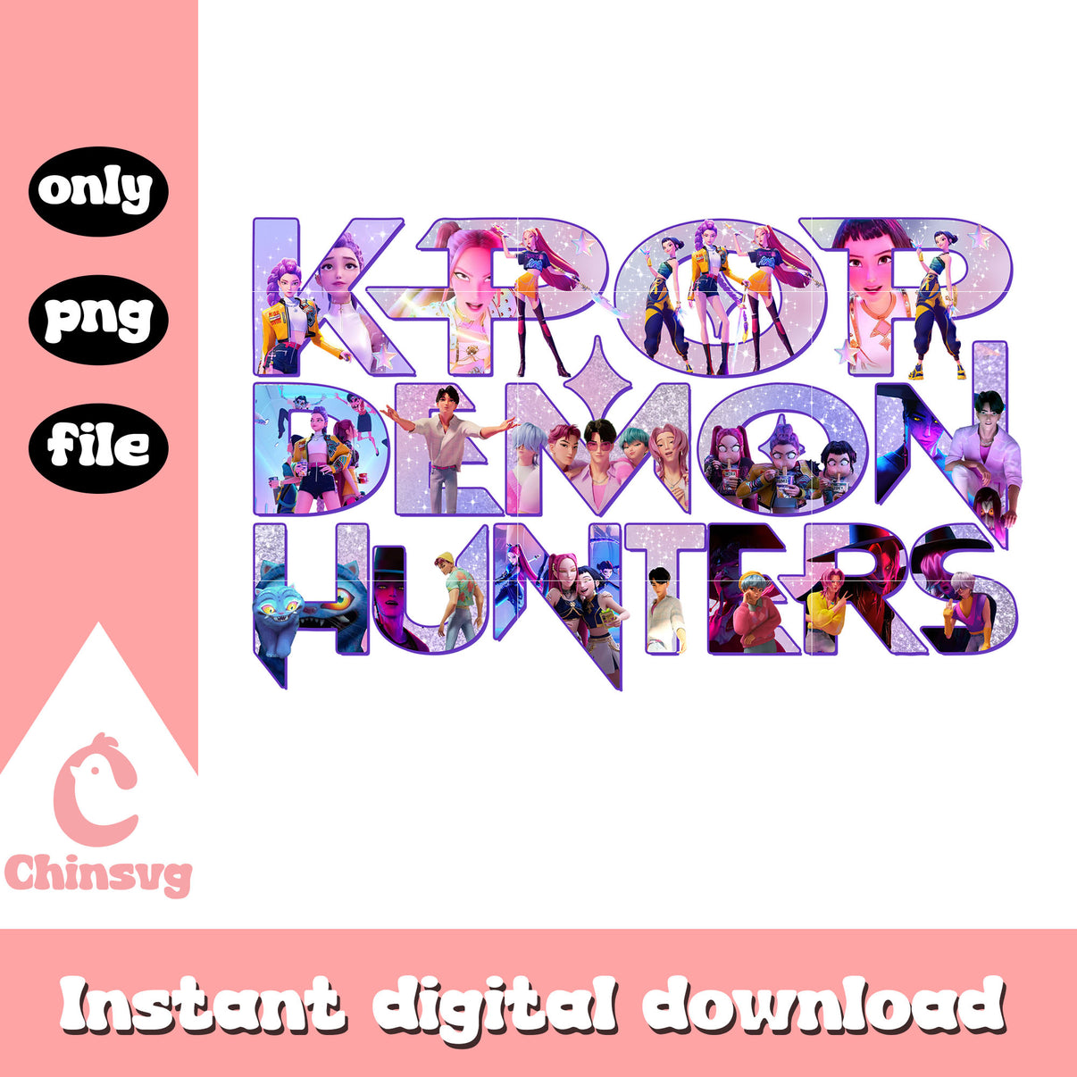 Custom name kpop demon hunters png, kpop demon hunters kpop group png ...