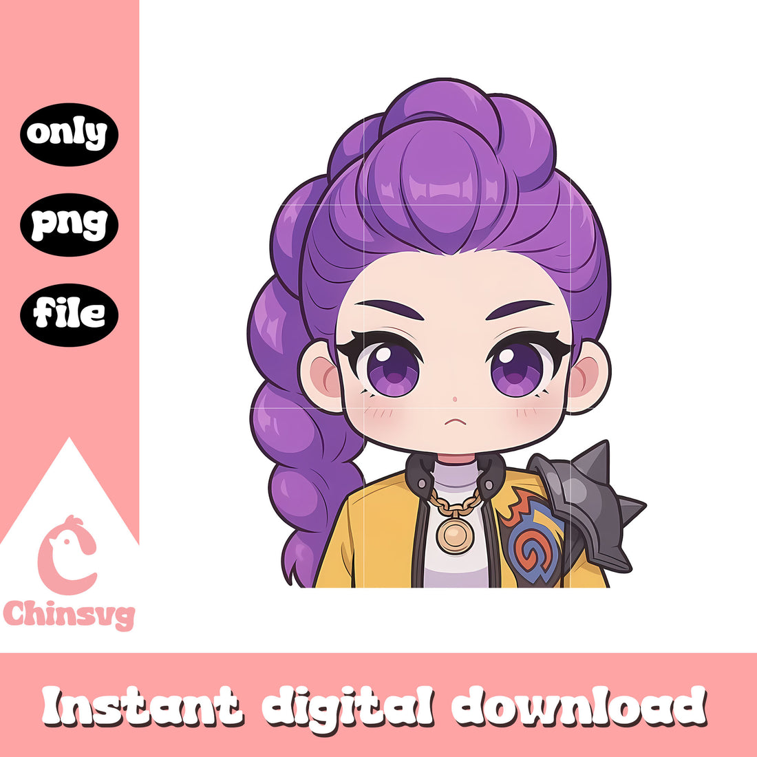 Cute chibi rumi characters png, kpop demon hunters png, netflix movie ...