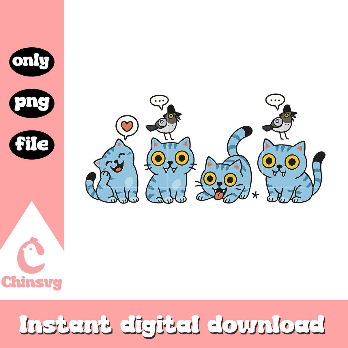 Cute derpy tiger drawing design png, demon tiger png, animal png – Chinsvg