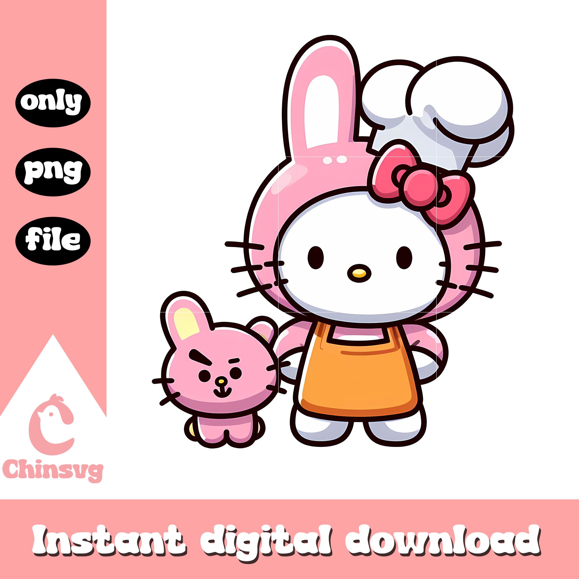 Cute kitty cat cosplay melody png, hello kitty png, costume png – Chinsvg