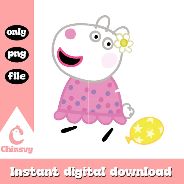 Cute suzy sheep character design png, suzy sheep peppa pig png – Chinsvg
