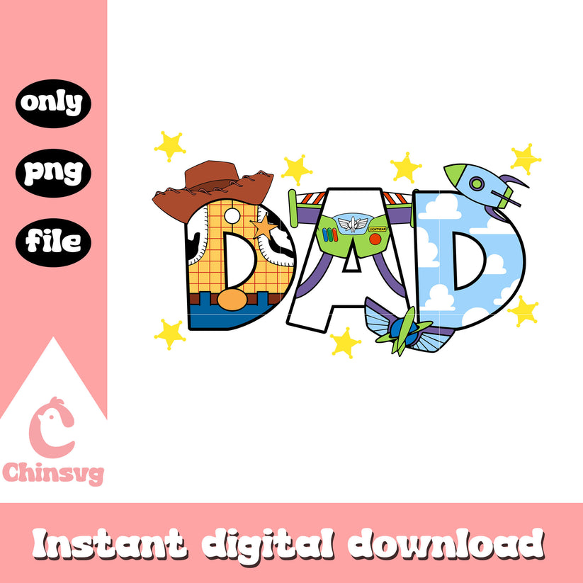 Dad toy story cartoon design png, disney cartoon png, dad png – Chinsvg