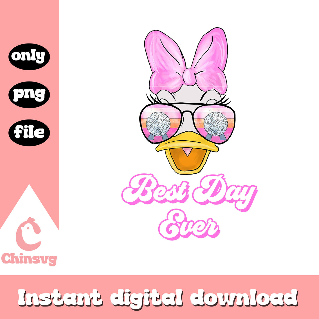 Daisy duck best dad ever png, disney characters png, cartoon png – Chinsvg