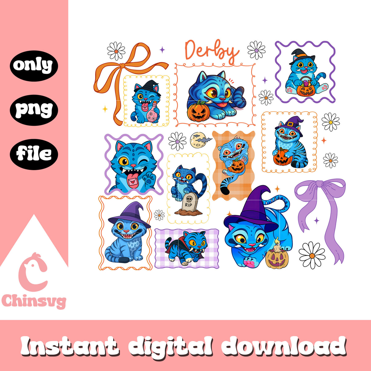 Derpy and halloween pumpkin png, halloween dercor png – Chinsvg