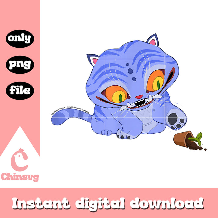 Derpy playing with plant vase t-shirt png, kpop demon hunter png – Chinsvg