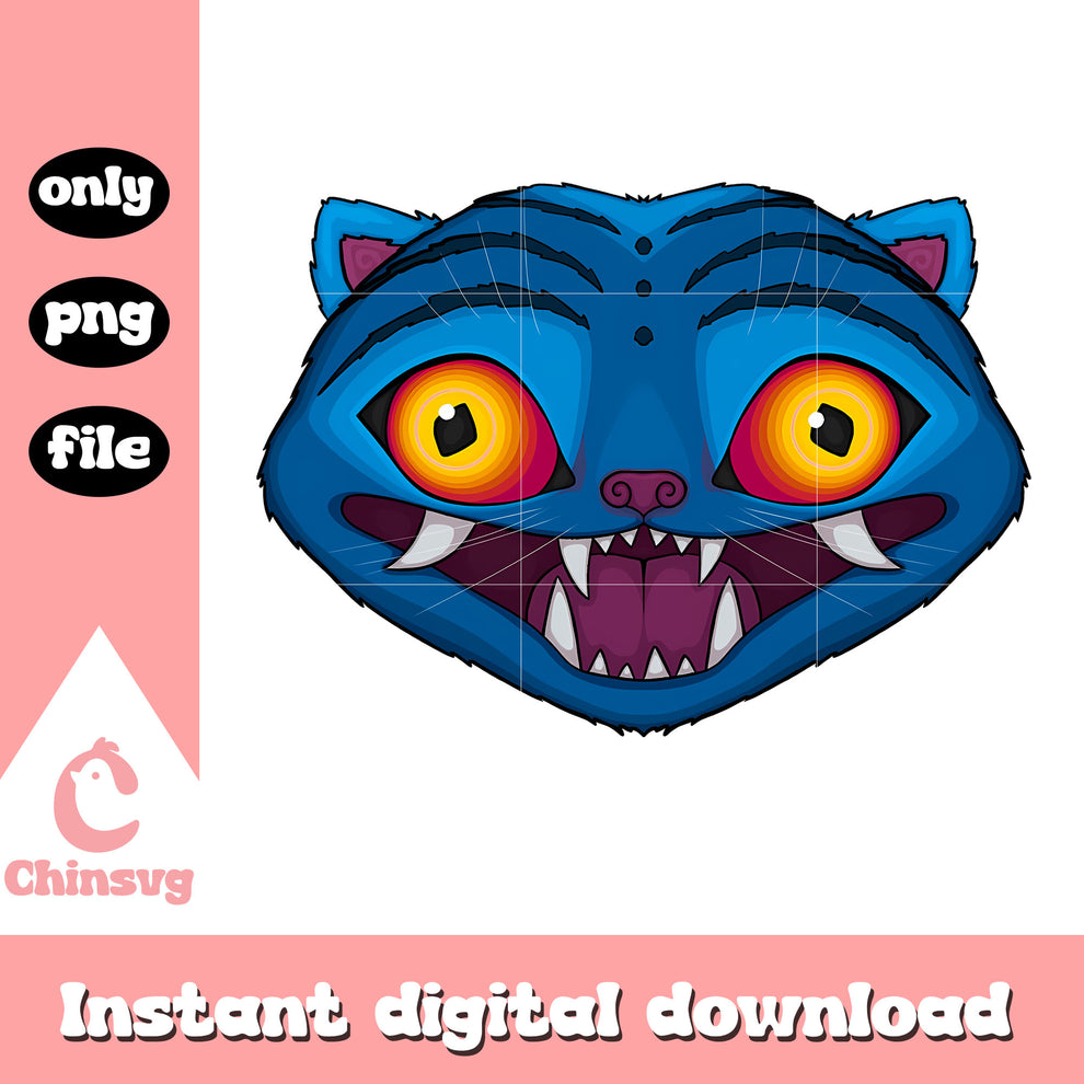 Derpy tiger face huntrix design png, derpy demon hunters png – Chinsvg