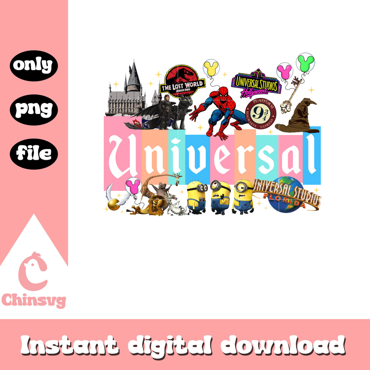 Disney Universal studio cartoon character png, disney character png ...