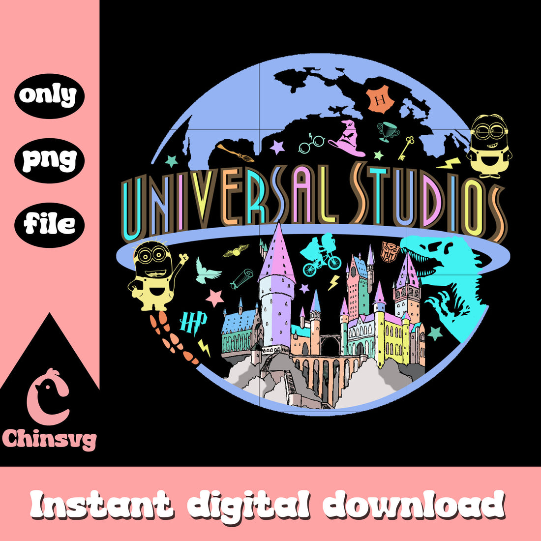 Disney Universal studio logo colorful png, magic kingdom colorful png ...