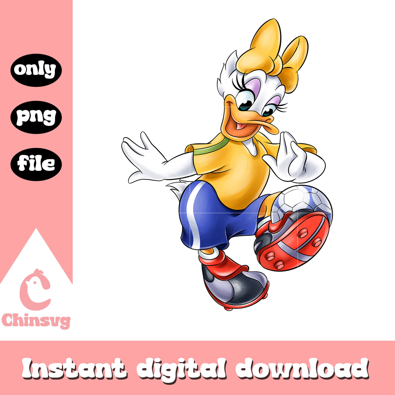 Disney daisy duck football design png, daisy duck football png – Chinsvg