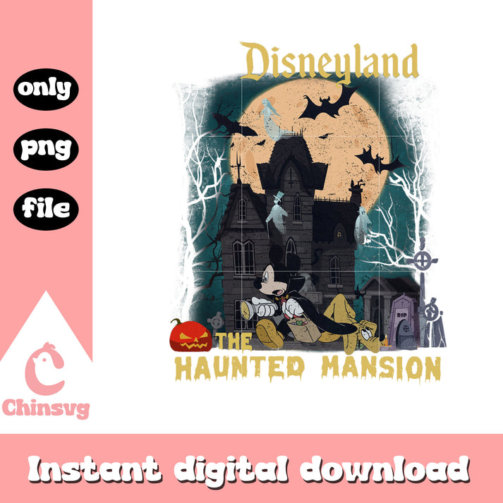 Disneyland the haunted mansion png, horror halloween night png, mickey ...