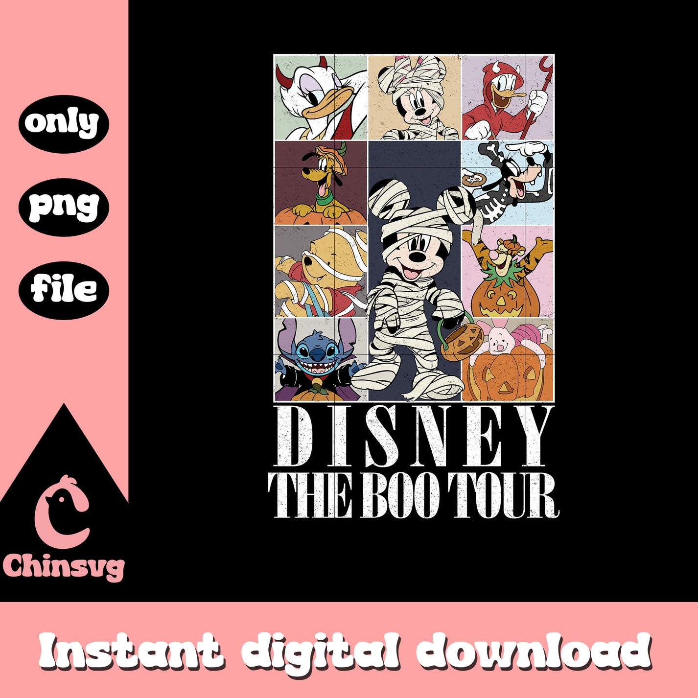Disney the boo tour mummy mickey clipart png, mickey cartoon png – Chinsvg