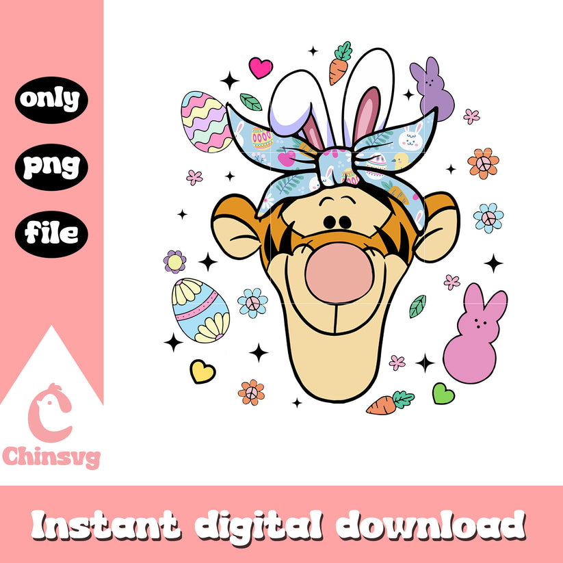 Disney tiger bunny design png, easter bunny png, disney png – Chinsvg