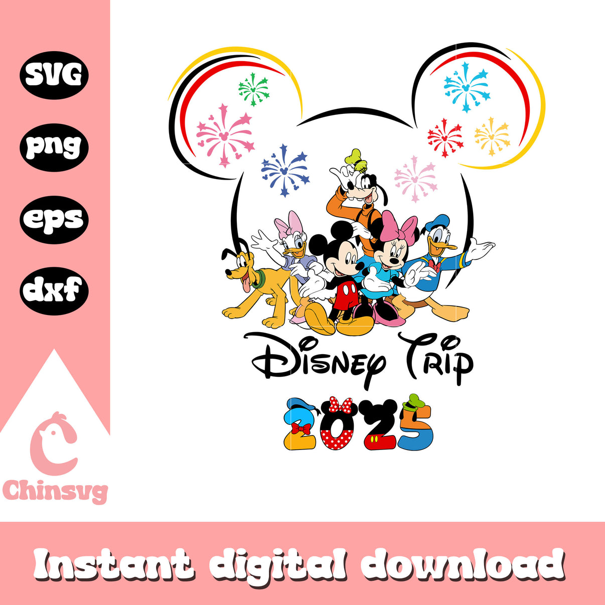 Disney trip mickey design svg, mickey head svg, disney trip svg – Chinsvg