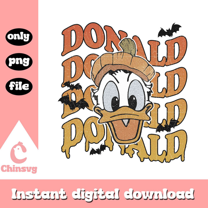 Donald duck face halloween vibes png, donald duck disney png – Chinsvg