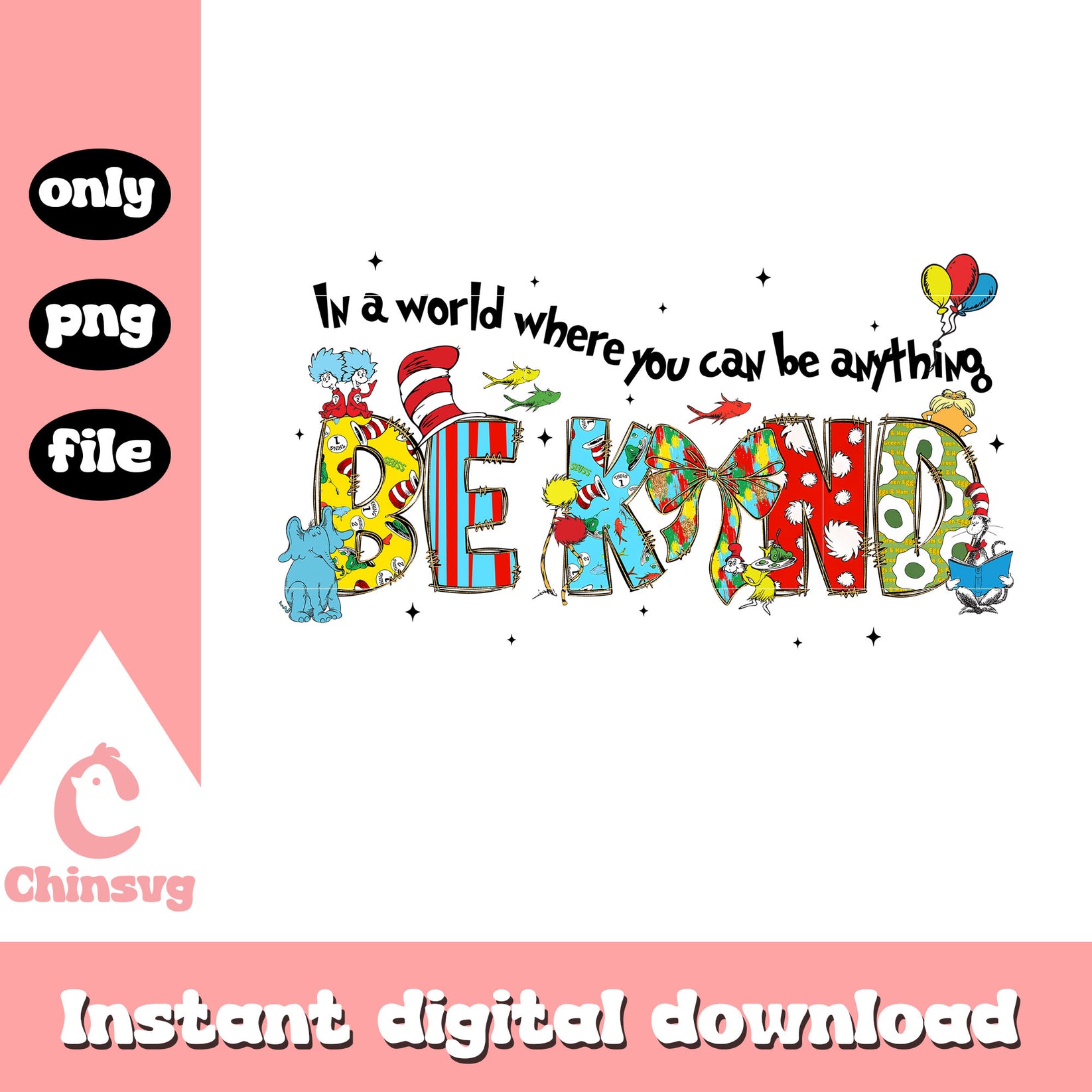 Dr seuss day be kind font design png, dr seuss png, be kind png – Chinsvg