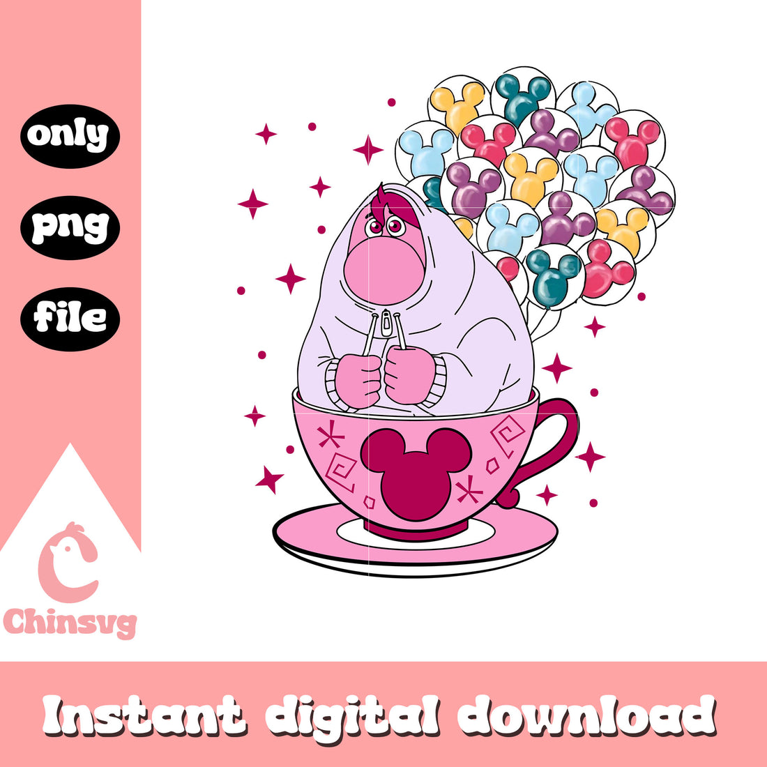 Embarrassment character tea cup balloon png, emotions characters png ...
